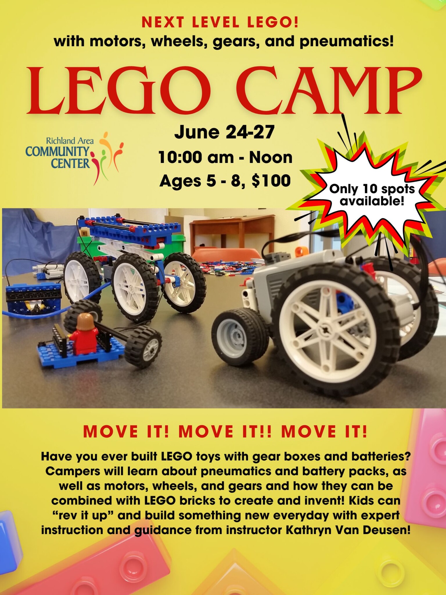 Lego Camp! – Richland Area Community Center