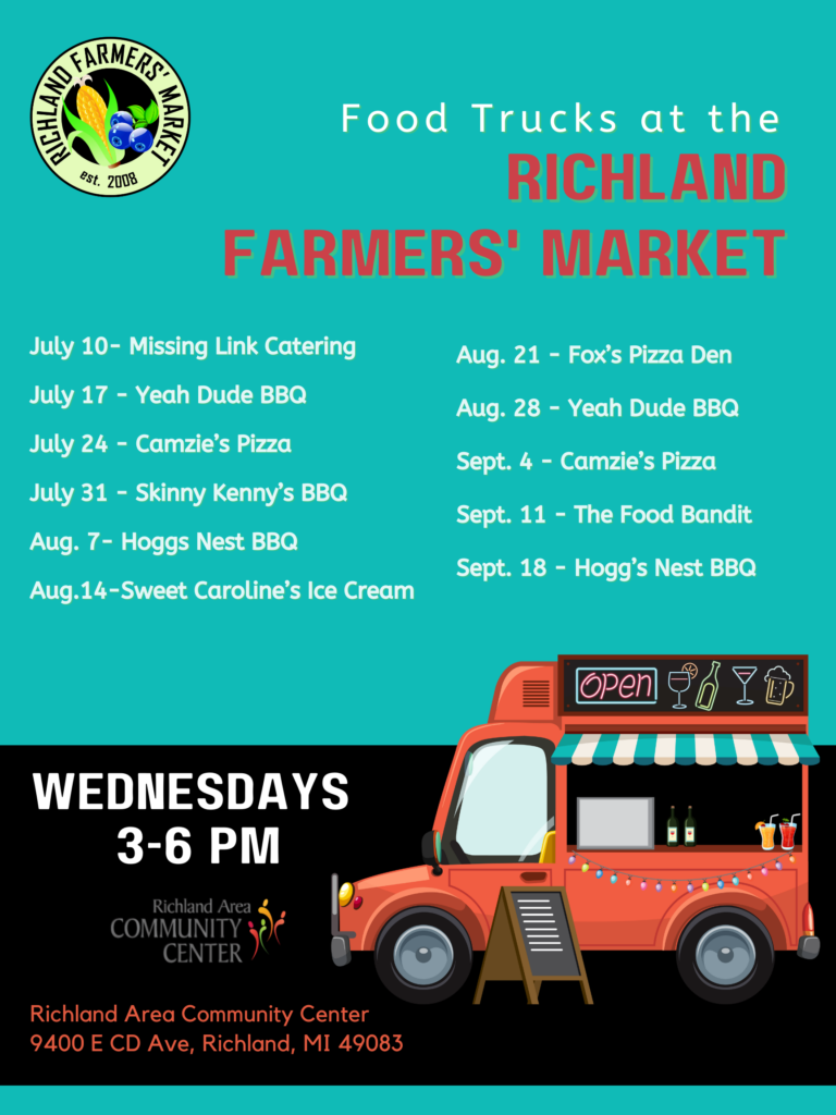 2024 Richland Farmers’ Market – Food Trucks – Richland Area Community ...